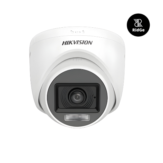Hikvision DS-2CE76D0T-LPFS 2MP Dual Light Audio Fixed Turret Camera ...
